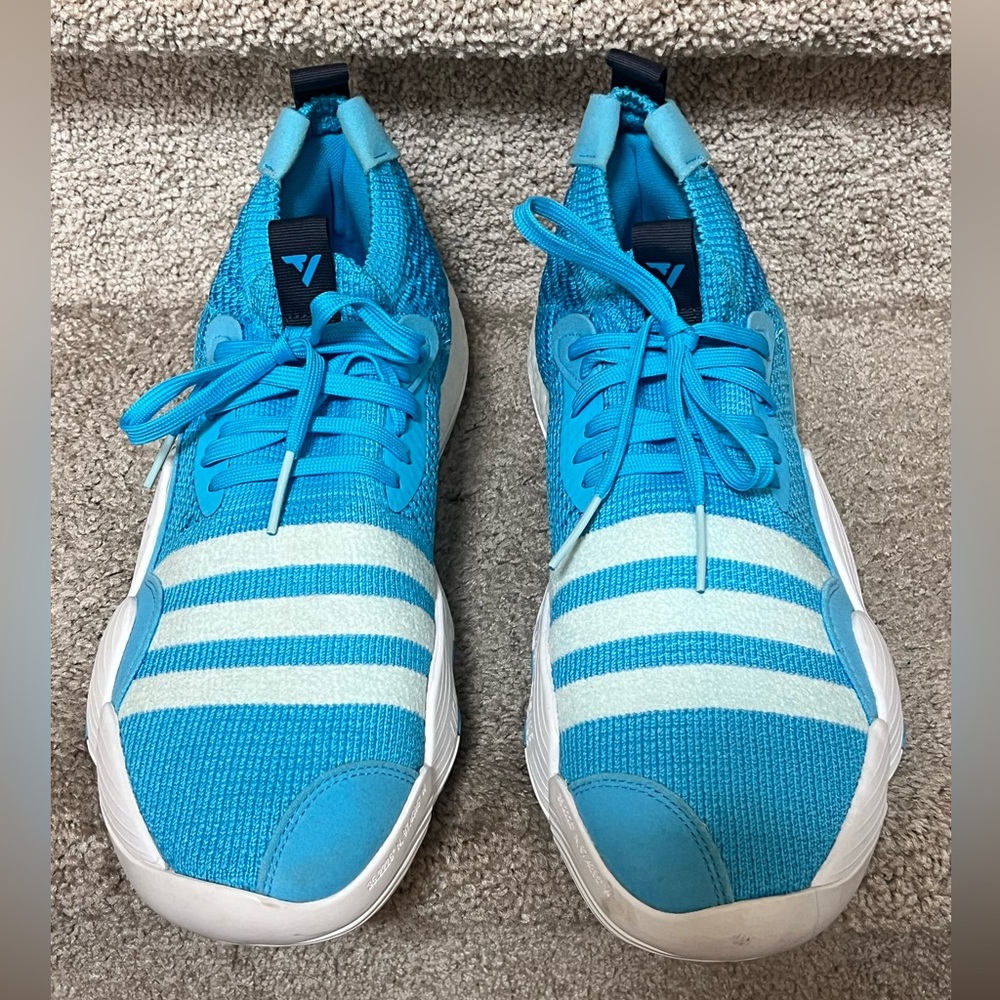 Trae Young 2 Adidas Blue Basketball Sneakers Men’s Si… - Gem